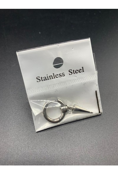 Bujiteri Dükkanı Gümüş Çelik Ok Uçlu Piercing Bujiteri Dükkanı Gümüş Çelik Ok Uçlu Piercing