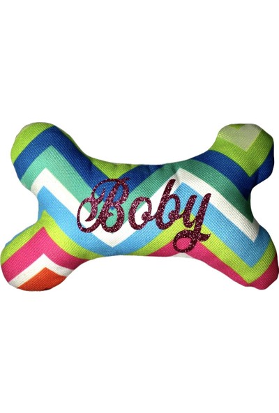 Isme Özel Dayanıklı Köpek Oyun Kemiği Colourful Isme Özel Dayanıklı Köpek Oyun Kemiği Colourful