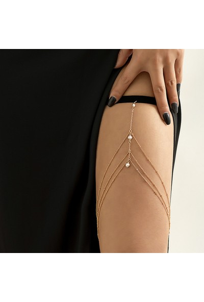 Sanmusen Plaj Inci Bel Zinciri Gövde Aksesuarları(Yurt Dışından)