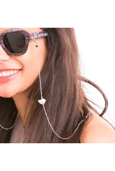 Sanmusen Alaşım Kuş Güneş Gözlüğü Zincir Gözlük Ipi Askı Aksesuarları(Yurt Dışından)