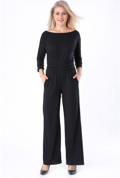 Barbora Baharlık Omuz Detaylı Tulum