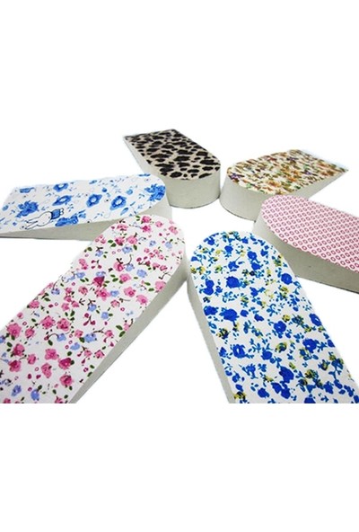 Leopar Desenli Topuk Köpüğü