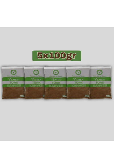 Yemen Kahvesi Türk Kahvesi 5'li 100 gr