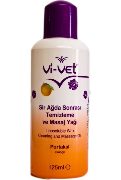 Vi-Vet Ağda Tem.Yağı 125 Ml Portakal Vi-Vet Ağda Tem.Yağı 125 Ml Portakal