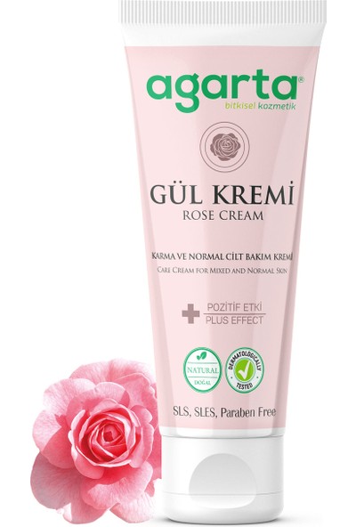 Agarta Doğal Yüz Ve El Nemlendirici Gül Aromalı Cilt Bakım Kremi 75 Ml Agarta Doğal Yüz Ve El Nemlendirici Gül Aromalı Cilt Bakım Kremi 75 Ml