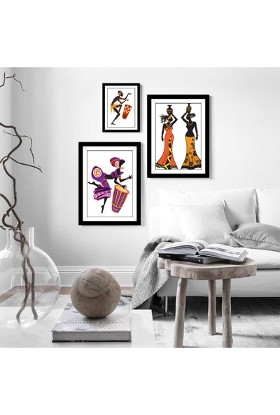 Hatırasepeti Afrika Temalı Modern Mdf Tablo