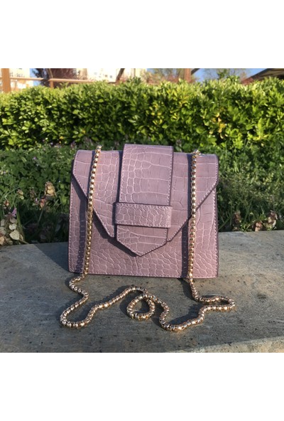 Mira Çanta Kemer Detaylı Zincirli Çanta