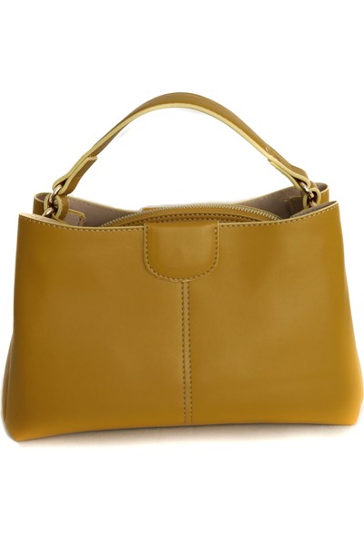 FTC Kadın Günlük Elite Minimalist Omuz ve El Çantası Çok Gözlü