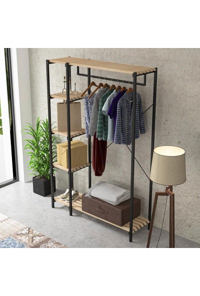 Fadymo Asha Midi Raflı Gardırop Fadymo Asha Midi Raflı Gardırop