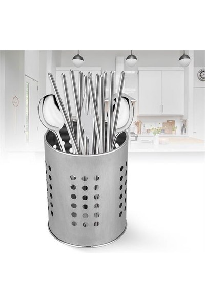 HGüneyli Homecare 6 Adet C.beneventi Paslanmaz Çelik Mutfak Gereçleri Organizer