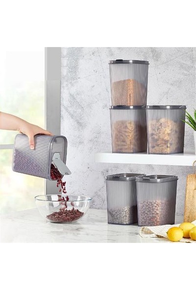 HGüneyli Transformacion Bertazzoni Saklama Kabı 3 Lü Set