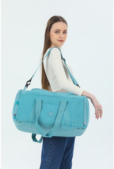 7K Krinkıl Kumaş Seyahat Çantası