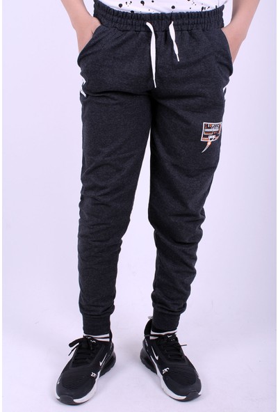 Fyk Kids Yanı Cizgili Baskıl Erkek Eşofman Altı