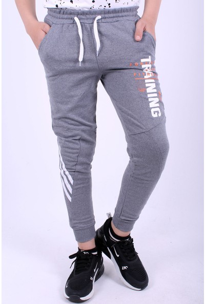 Fyk Kids Training Yazı Baskıl Erkek Eşofman Altı