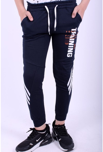 Fyk Kids Training Yazı Baskıl Erkek Eşofman Altı