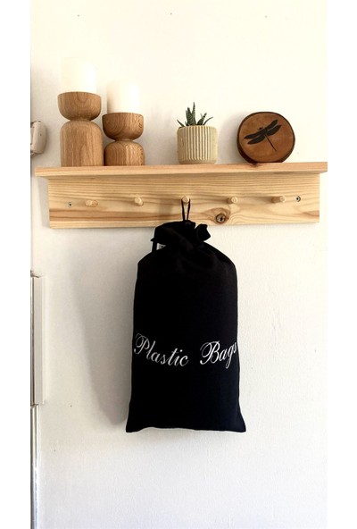 Atölye No 35 Essentials Plastic Bag Poşetlik Siyah El Yazısı Atölye No 35 Essentials Plastic Bag Poşetlik Siyah El Yazısı