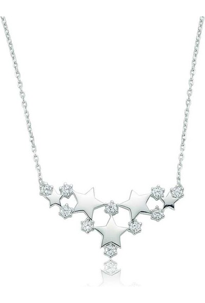 Gumush yıldız Gümüş Kolye