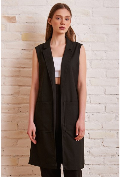 Never More Cepli Uzun Yelek