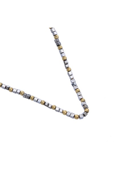 Mooije Silver Gümüş Boncuklu Gümüş Kolye Mooije Silver Gümüş Boncuklu Gümüş Kolye