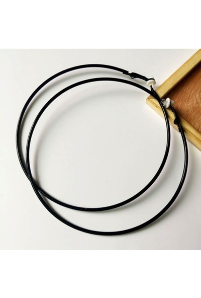 Ubuh Shop Gümüş Kadın Çift Halka Küpe Ubuh Shop Gümüş Kadın Çift Halka Küpe