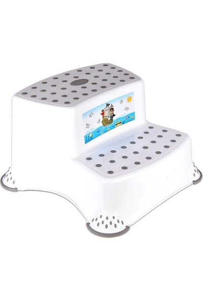 Kaydırmaz Çocuk Taburesi Çift Basamaklı