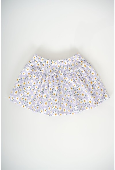 Miniko Kids Kız Çocuk Pamuk Etek Şort