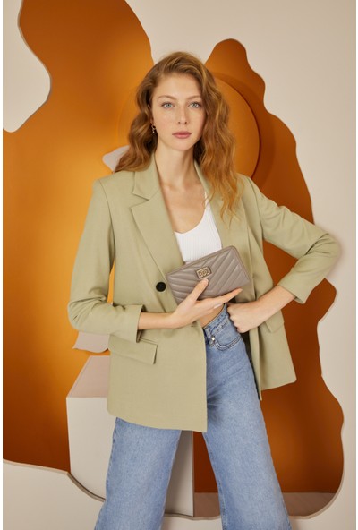 Pierre Cardin Kadın Vizon Cüzdan 06PO22Y1400-LSA V