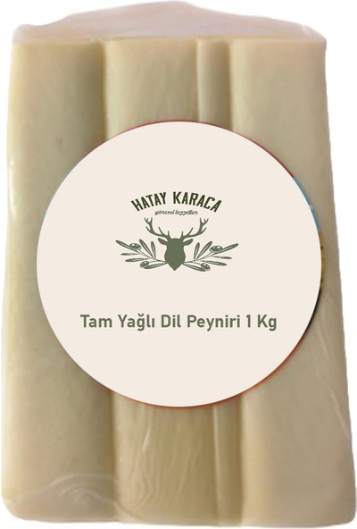 Hatay Karaca Tam Yağlı Dil Peyniri 1 kg
