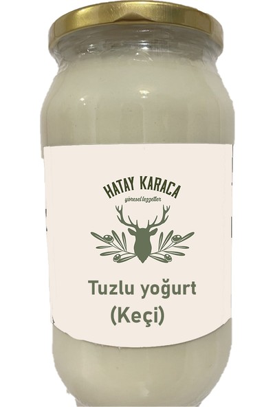 Hatay Karaca Tuzlu Yoğurt (Keçi) 1 kg