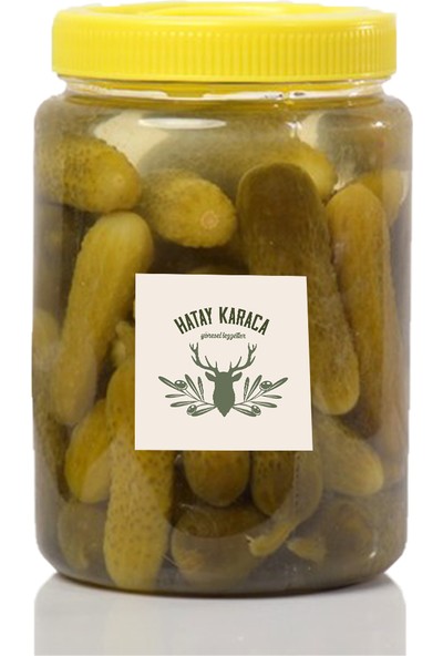 Hatay Karaca Kornişon Turşu 1 kg Hatay Karaca Kornişon Turşu 1 kg
