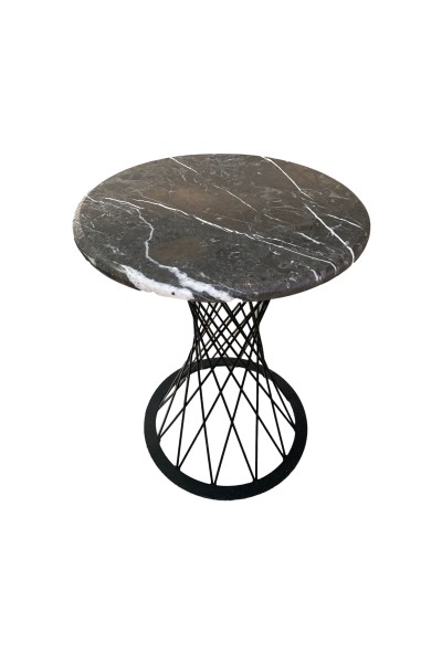 Durmaz Kahverengi Mermer Yan Sehpa Durmaz Kahverengi Mermer Yan Sehpa