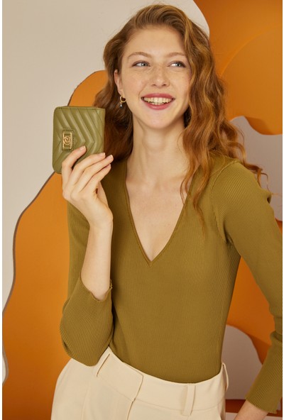 Pierre Cardin Kadın Açık Yeşil Cüzdan 06PO22Y1401-LSA Ay