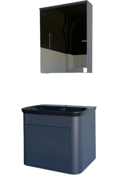 Arma Antrasit Banyo Dolabı 65CM Arma Antrasit Banyo Dolabı 65CM