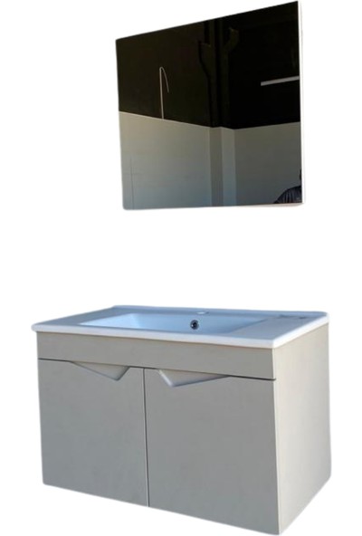 Lodos Bej Banyo Dolabı 85CM Lodos Bej Banyo Dolabı 85CM