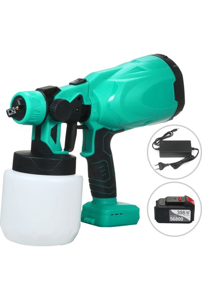 KKmoon Lityum Pil Fırçasız Püskürtme Tabancası Boya Püskürtücü (Yurt Dışından) KKmoon Lityum Pil Fırçasız Püskürtme Tabancası Boya Püskürtücü (Yurt Dışından)