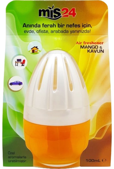 Gd 24 Mango Oda Kokusu 100 ml Cam Şişe Gd 24 Mango Oda Kokusu 100 ml Cam Şişe