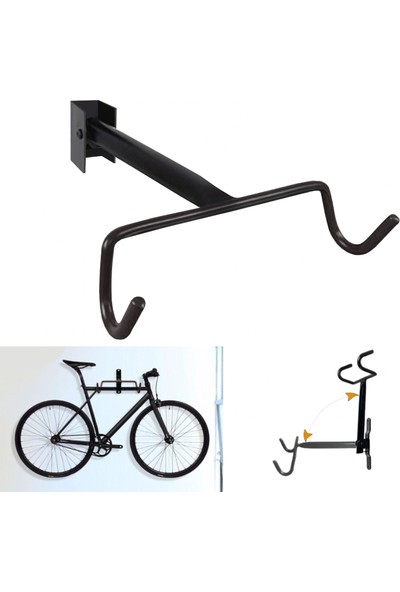 Weblonya Bisiklet Askısı Katlanır Askılık Metal Duvar Askısı 5219