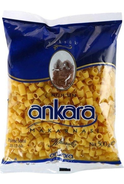 Nuhun Ankara Nuh'un Ankara Yüksük Makarna 500 gram x 5