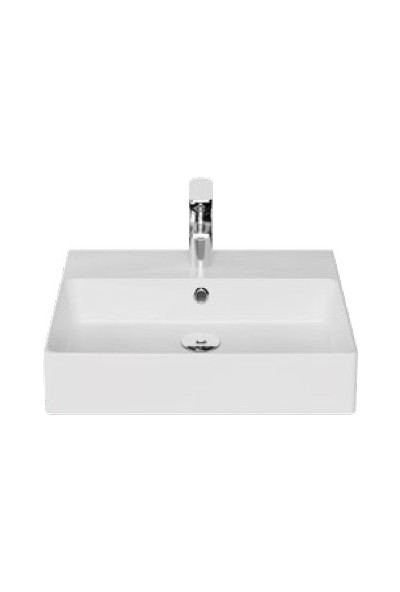 Creavit VX242 Vox Tezgah Üstü Kare Lavabo 40X50 cm
