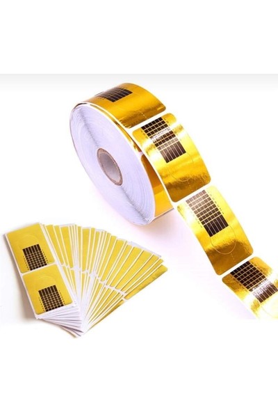 Curperyo Kozmetik 100'LÜ Gold Tırnak Şablonu Curperyo Kozmetik 100'LÜ Gold Tırnak Şablonu