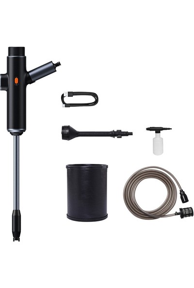 Beyzelif Baseus Taşınabilir Kablosuz Şarjlı Oto Yıkama Su Tabancası Seti Bahçe Sulama Hortumu Beyzelif Baseus Taşınabilir Kablosuz Şarjlı Oto Yıkama Su Tabancası Seti Bahçe Sulama Hortumu