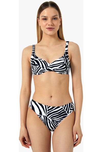 Ayyıldız 40628 Siyah Toparlayıcı Bikini Takımı