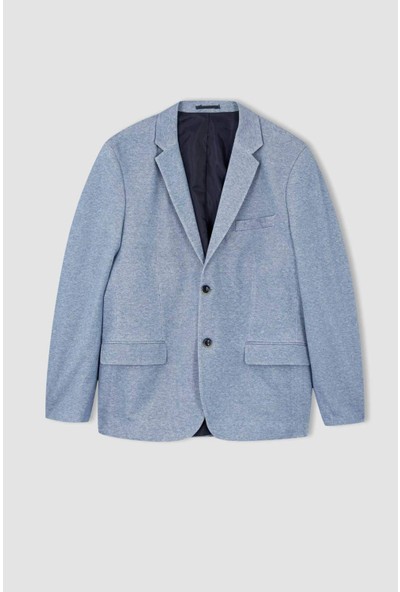 DeFacto Modern Fit Astarlı Blazer Ceket Y3129AZ22SM