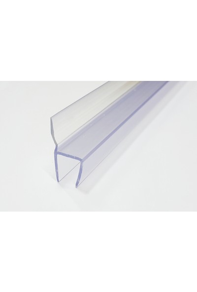 Şahin Şeffaf Cam Balkon Fitili Cam Balkon Contası 8 mm Camlar Için 150 cm 9 Adet H Tipi