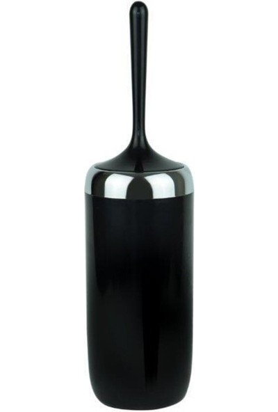 Primanova Lima Krom Dekorlu Klozet Fırçası Siyah Primanova Lima Krom Dekorlu Klozet Fırçası Siyah