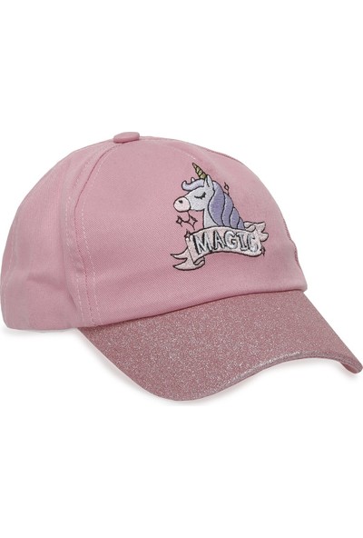 Polaris Unıcorn Pembe Kep Şapka-G Kız Çocuk Şapka