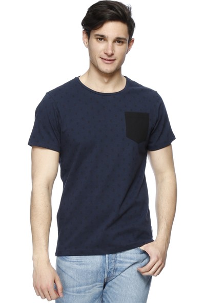 Casual Friday Koyu Lacivert Erkek T-Shirt Casual Friday Koyu Lacivert Erkek T-Shirt