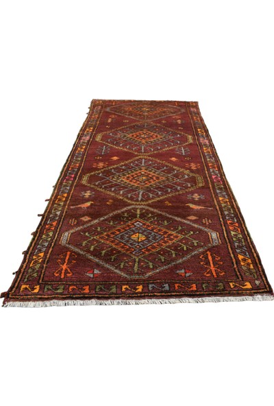 El Dokuma Benzersiz Nadir Terekeme Yün Salon Duvar Halısı