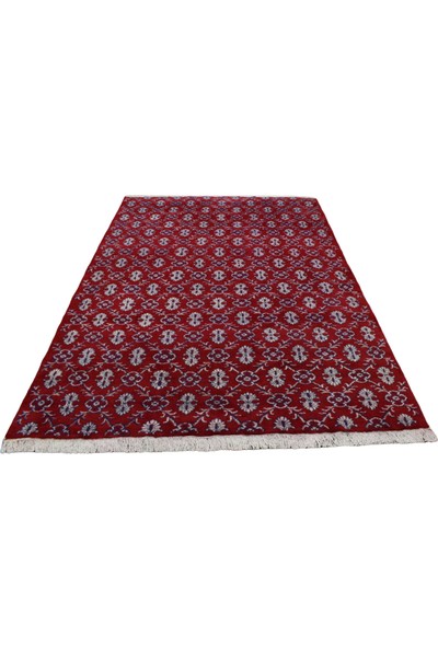 7.15 M2 El Dokuma Otantik Sümerbank Tescilli Kırmızı Yün Halı