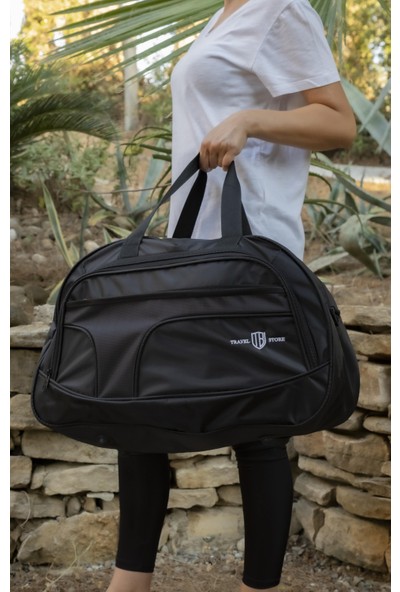 Trendsbag Travel Store Kadın Seyahat ve Spor Çantası - Siyah